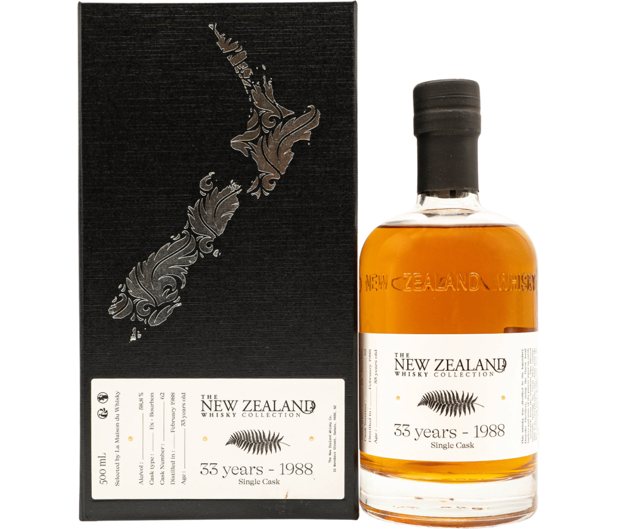 The New Zealand Whisky Company, 1988 33 y.o. | nzwhisky.de